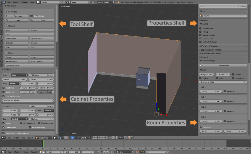 How to use Archimesh in Blender – Discover Learn Create