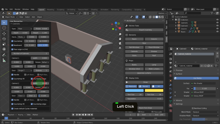 The following post is a short guide to the Archimesh add-on for Blender ...