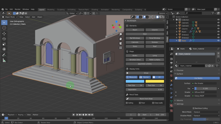 The following post is a short guide to the Archimesh add-on for Blender ...