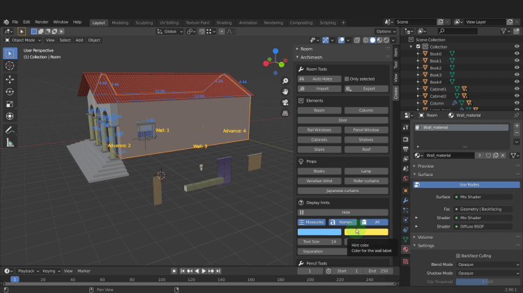 The following post is a short guide to the Archimesh add-on for Blender ...