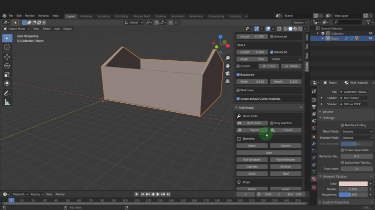 The following post is a short guide to the Archimesh add-on for Blender ...
