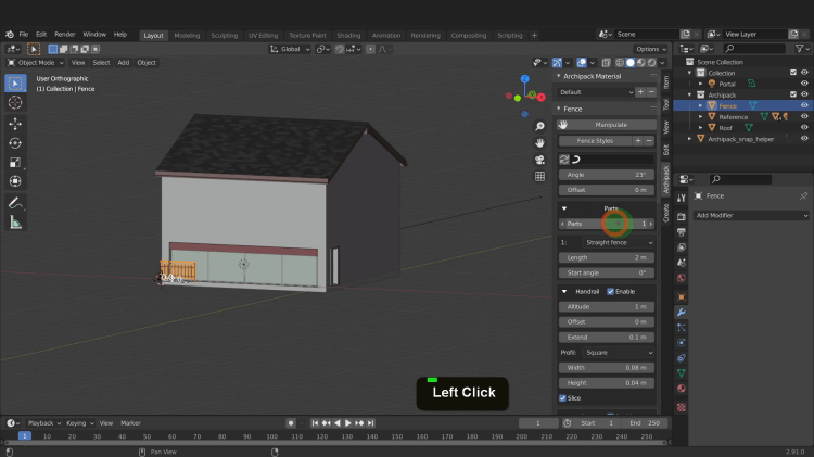 The Archipack add-on in Blender – Discover Learn Create