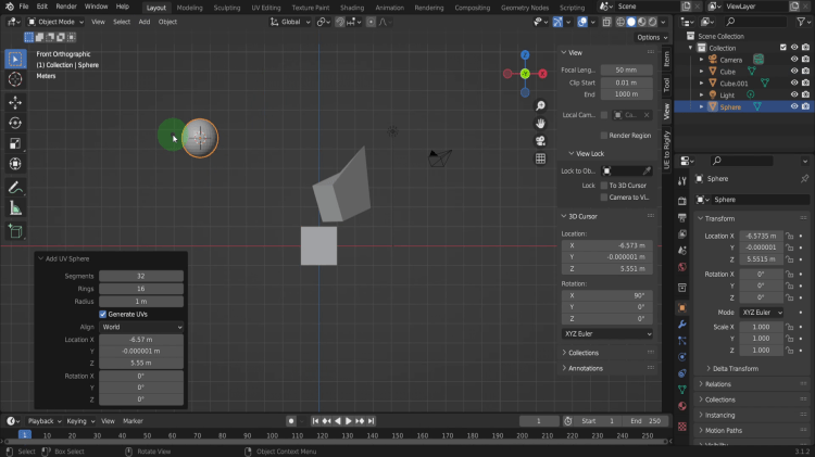 3D Cursor in Blender Guide – Discover Learn Create
