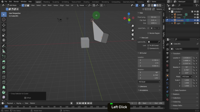 3D Cursor in Blender Guide – Discover Learn Create