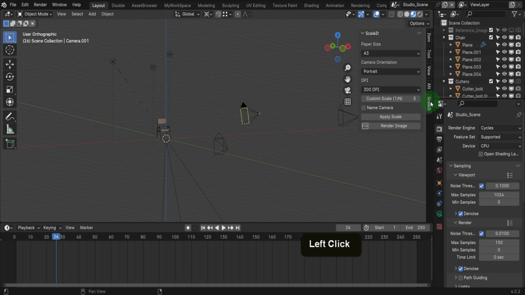 ScaleIt – Scale your Models for Print Add-On for Blender – Discover Learn Create